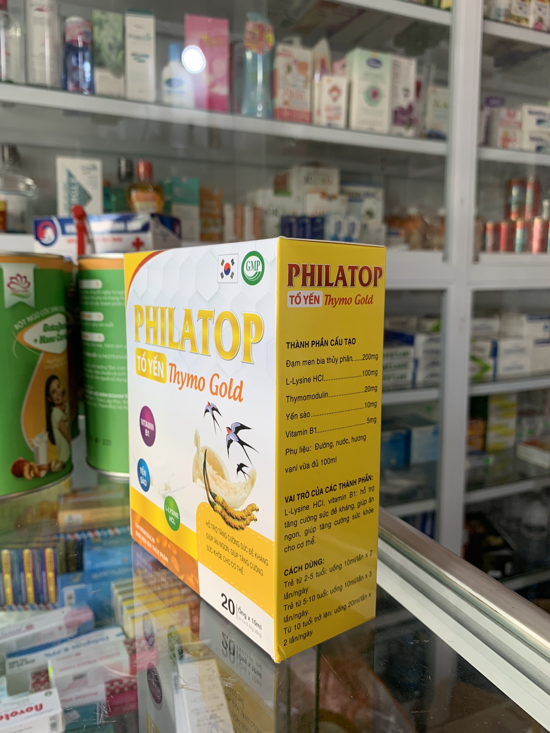 PHILATOP Tổ Yến Hỗ Trợ Bồi Bổ Sức Khỏe , Ăn Ngon Tiêu Hóa Khỏe ( 20 ống ...